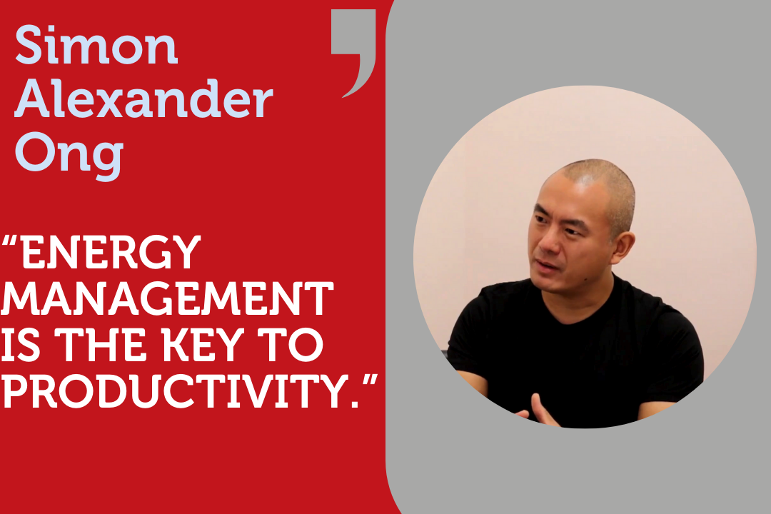 "Energy management is the key to productivity." In Conversation with ...